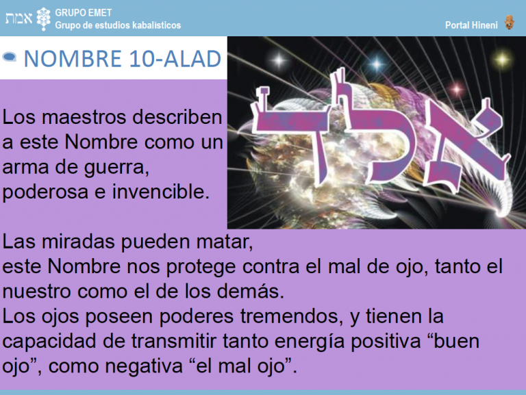 10. Alef Lamed Dalet